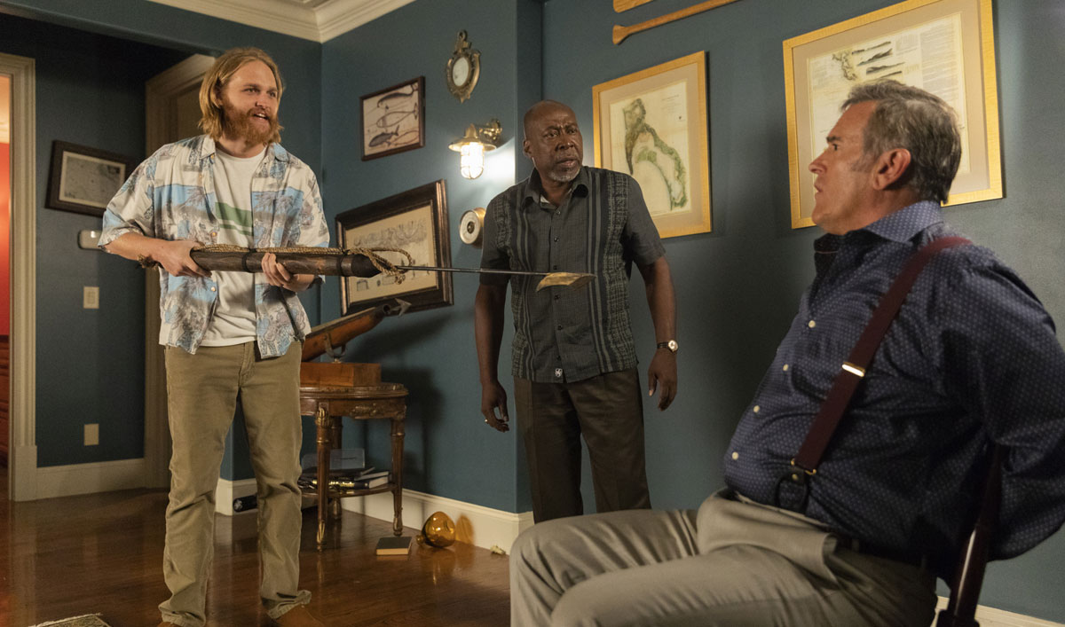 Why Being in the Middle of a Con Is a Good Thing on Lodge 49 | AMC Talk ...